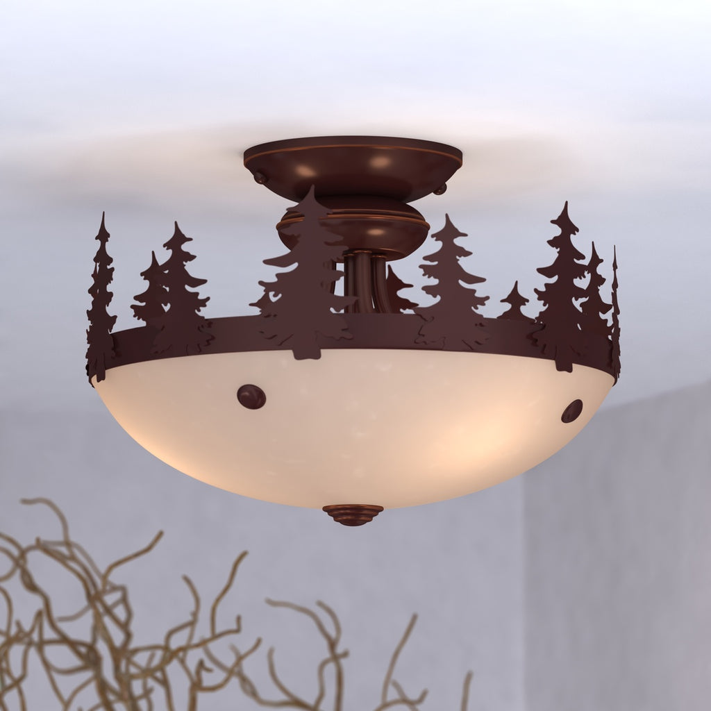 Rustic Ceiling Lights | The Cabin Shack