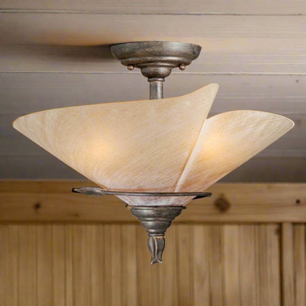 Rustic Ceiling Lights | The Cabin Shack