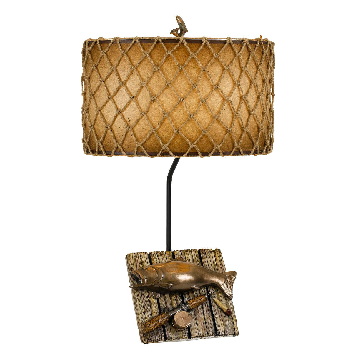 Cold Creek Fishing Net Table Lamp | The Cabin Shack