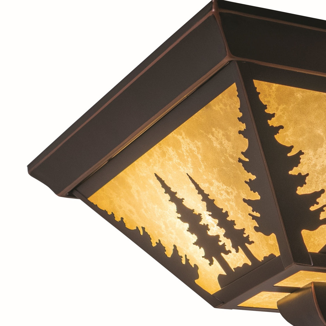 Lily Mountain Evergreen Trail Ceiling Light | The Cabin Shack
