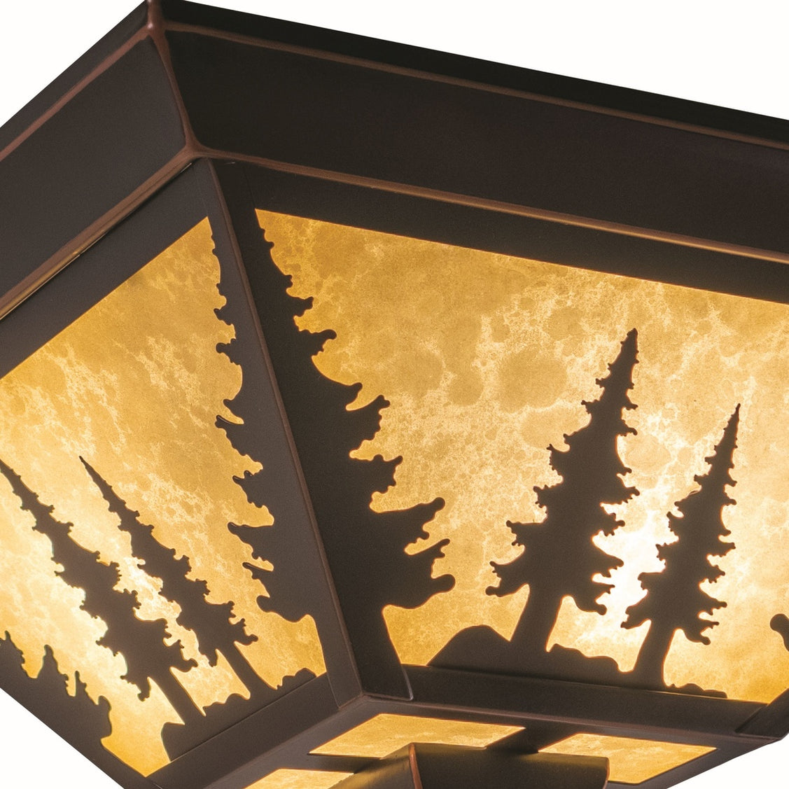 Lily Mountain Evergreen Trail Ceiling Light | The Cabin Shack