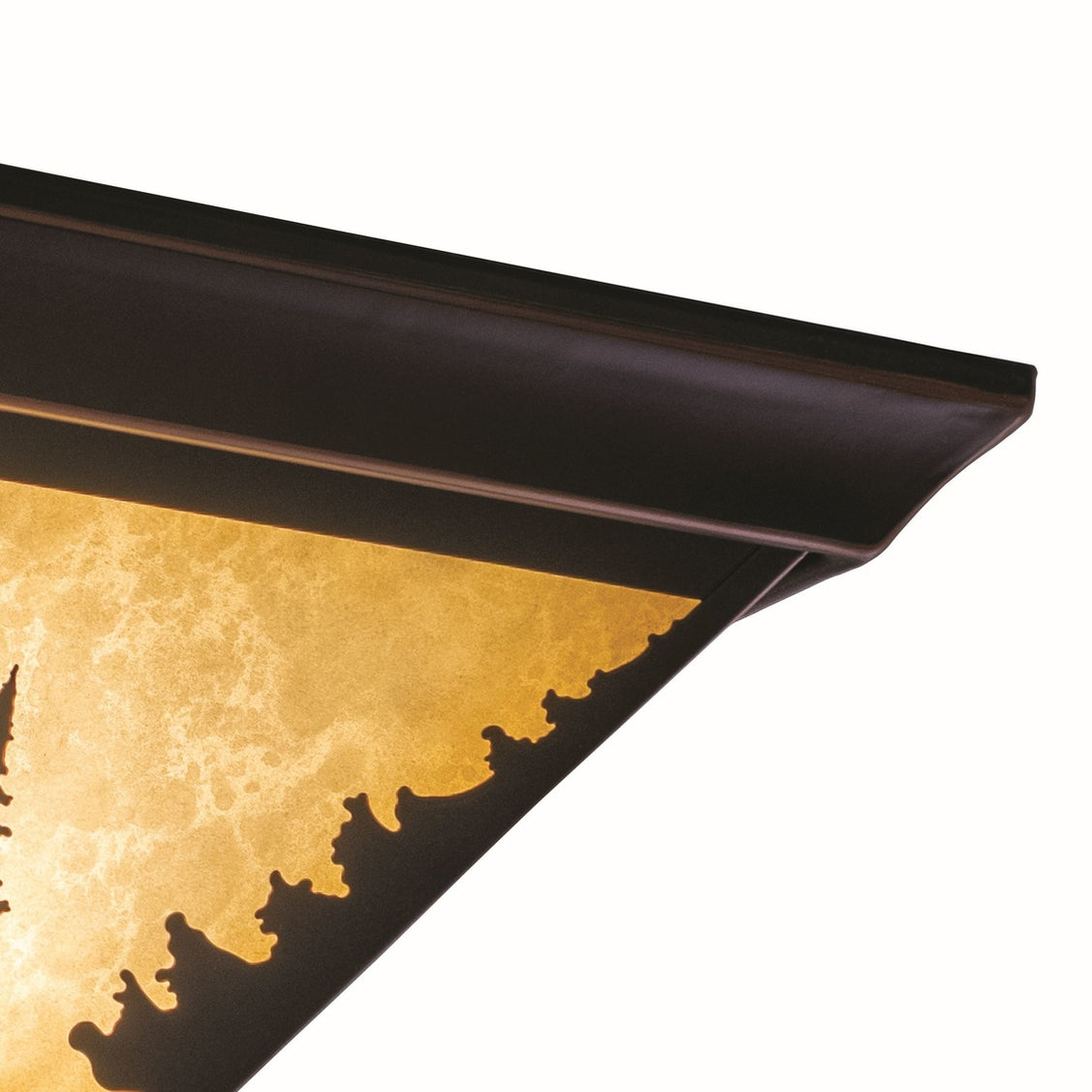 Lily Mountain Evergreen Trail Ceiling Light | The Cabin Shack