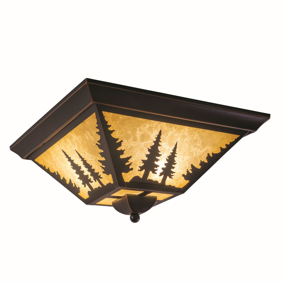 Lily Mountain Evergreen Trail Ceiling Light | The Cabin Shack