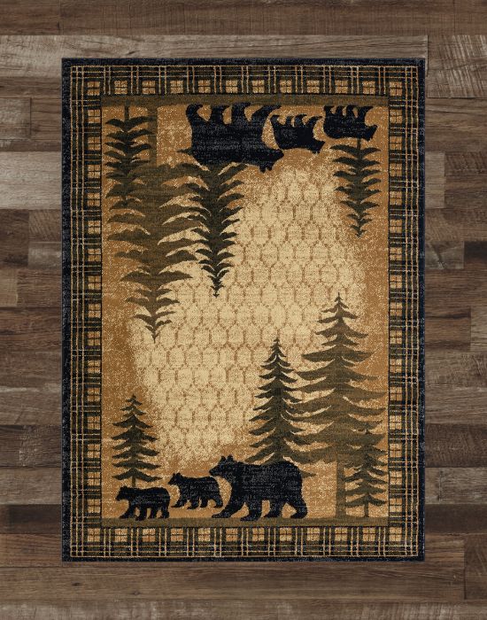 Cascade Bear Rug | The Cabin Shack