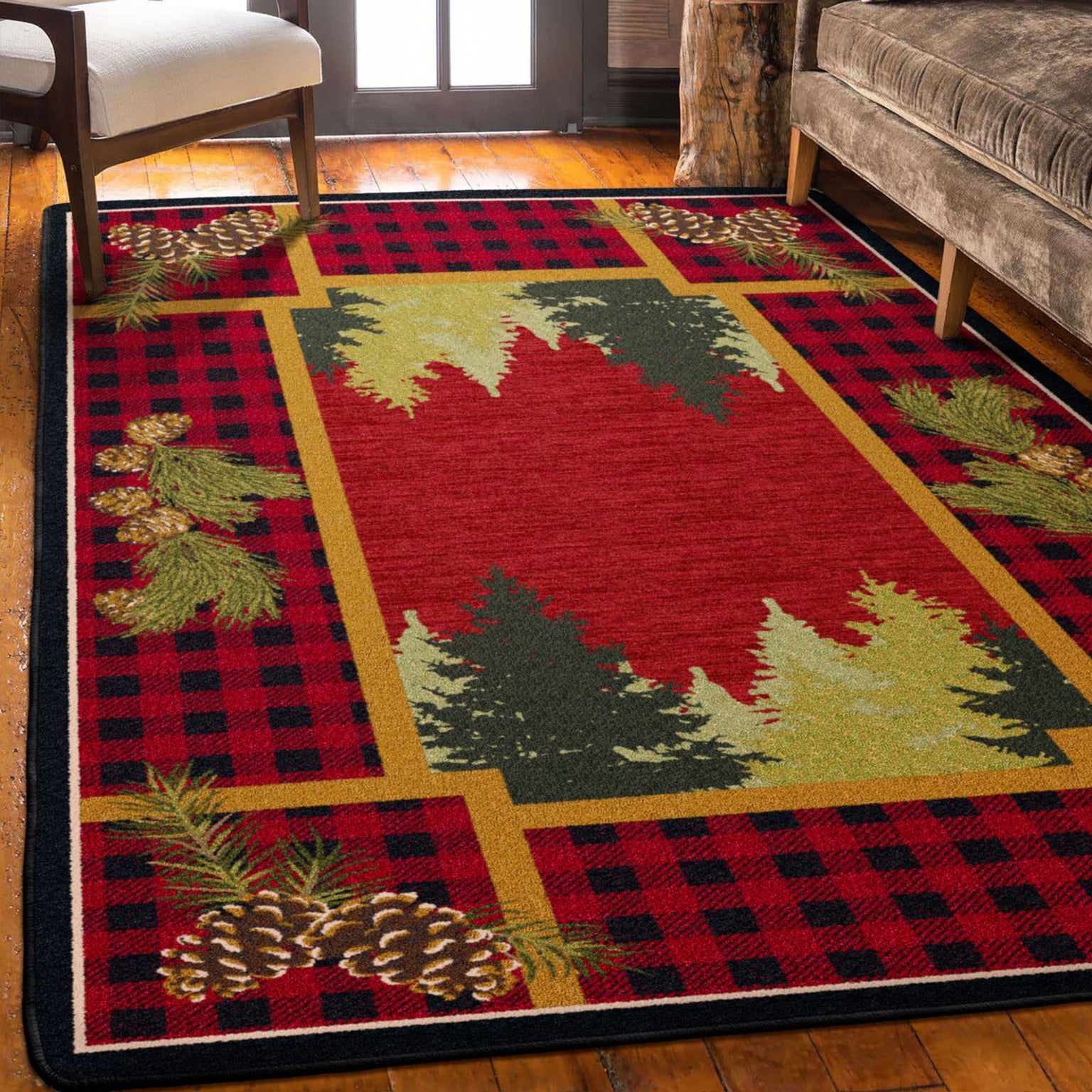 Cabin Rugs and Rustic Area Rugs | The Cabin Shack
