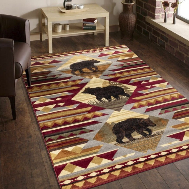 Bear Rugs and Black Bear Rugs | The Cabin Shack