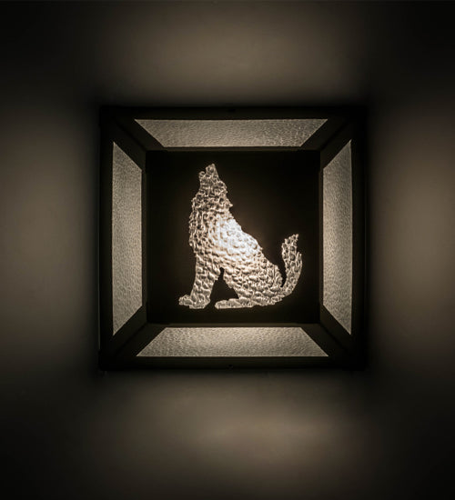 wolf wall light