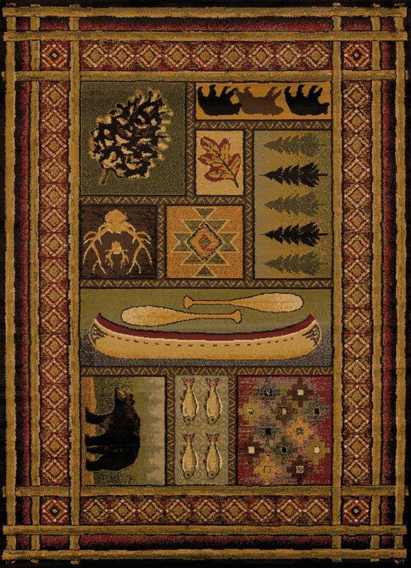 Canoe Trek Rug | The Cabin Shack