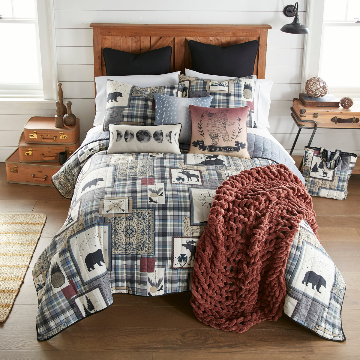 Lumpy Ridge Trailhead Comforter Set | The Cabin Shack