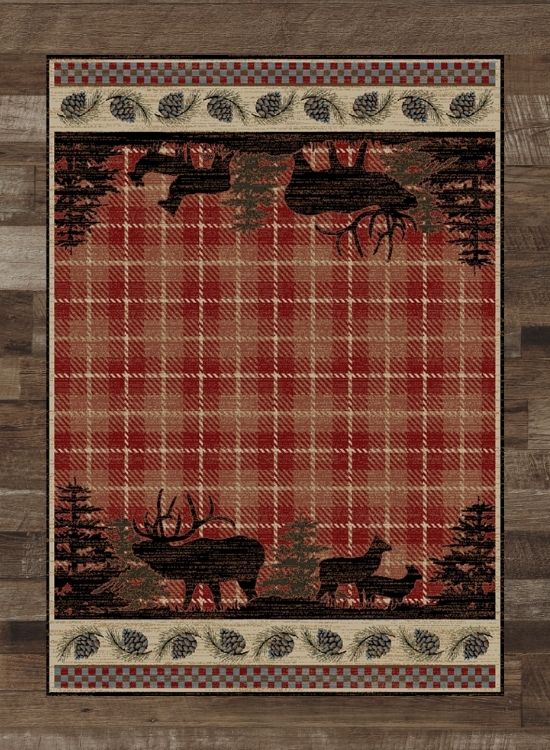 Elk Pine Inn Rug | The Cabin Shack