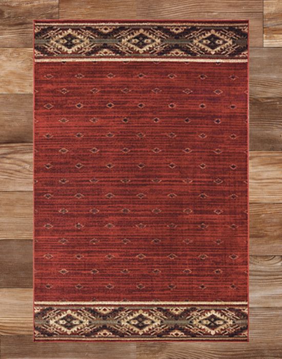 Mesa Rust Rug | The Cabin Shack
